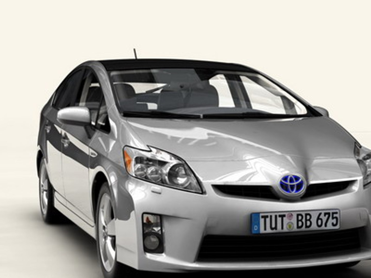 3d Max Toyota Prius 2010 Interior Car