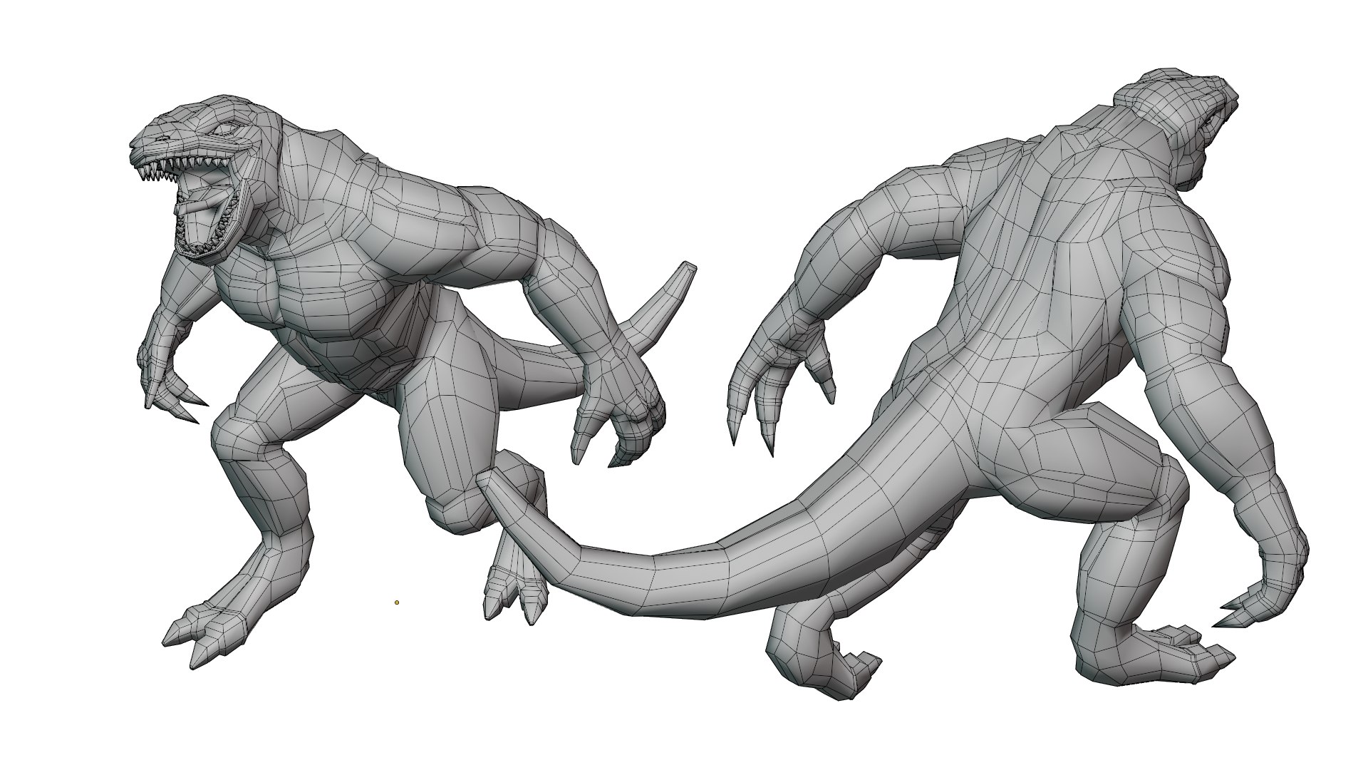 3D Lizardman Dnd Model - TurboSquid 2007585