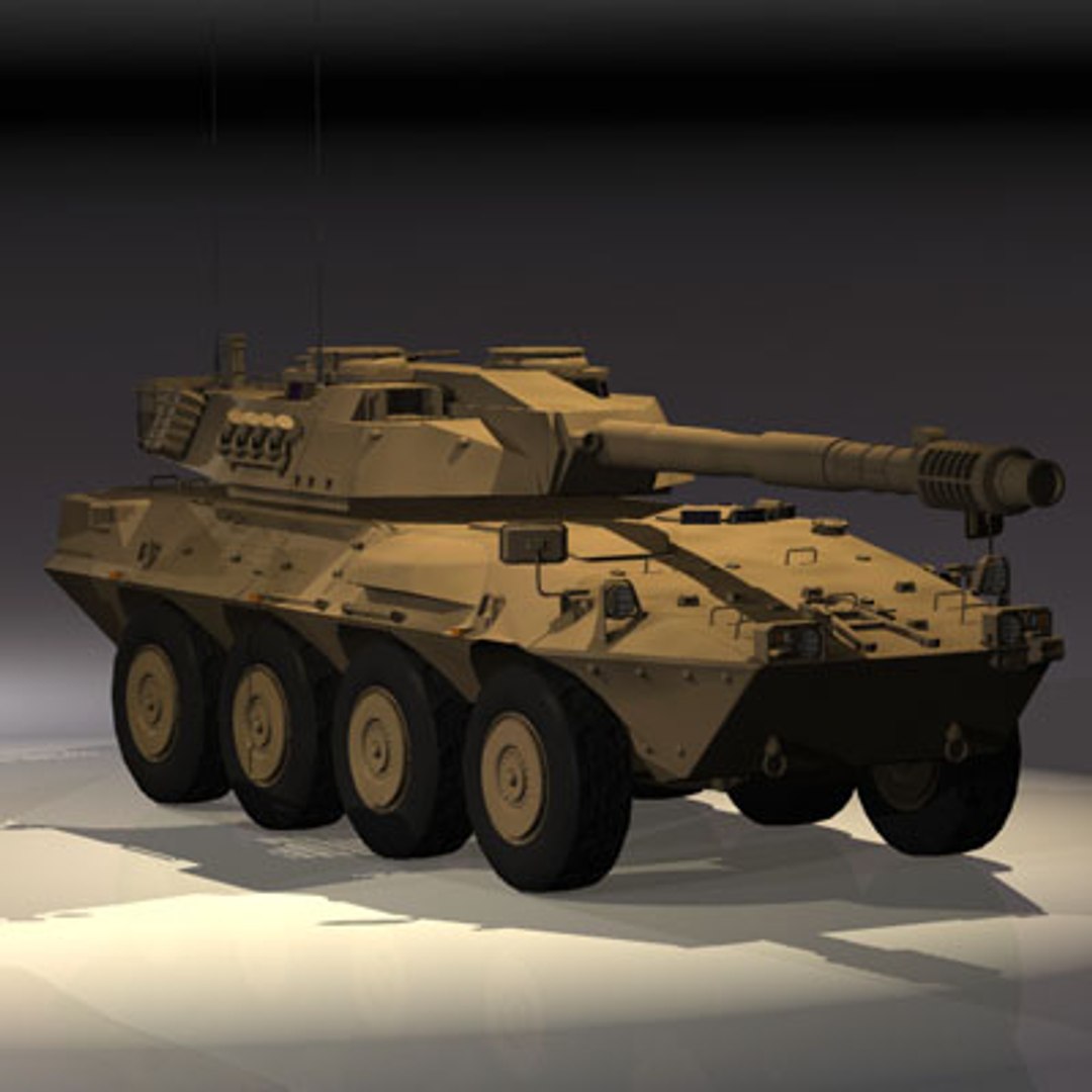 3d Model Centauro B1 Tank Destroyer