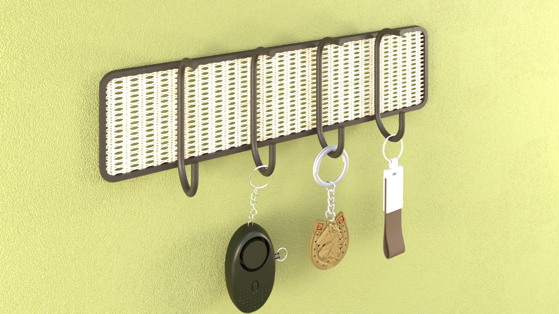 3D Key Chain Hanger - TurboSquid 1937019