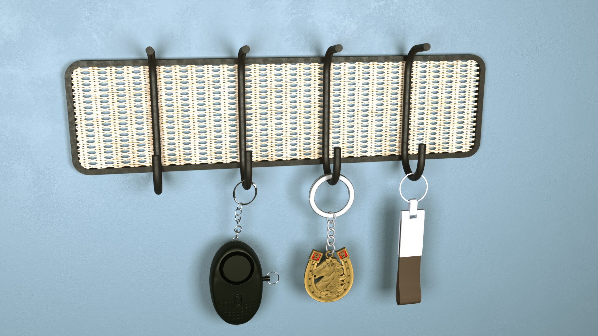 3D Key Chain Hanger - TurboSquid 1937019