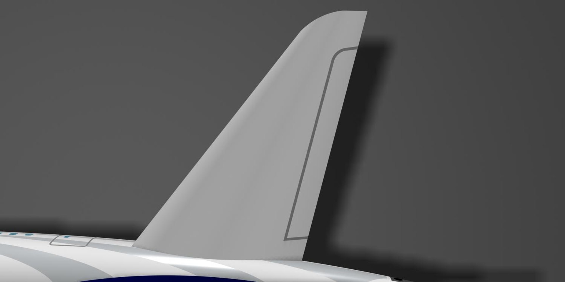 3d u s airways 787 model