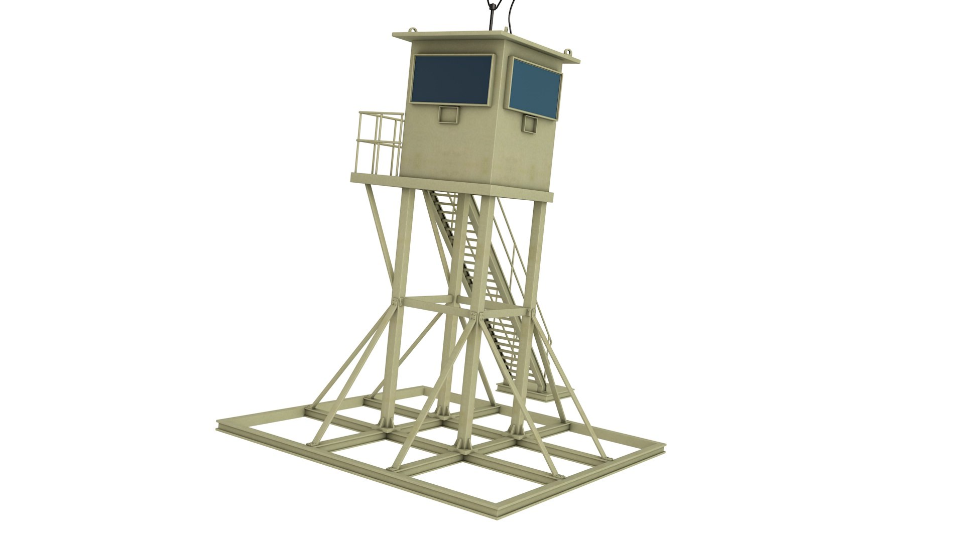 Guard Tower 3D Model - TurboSquid 2220048