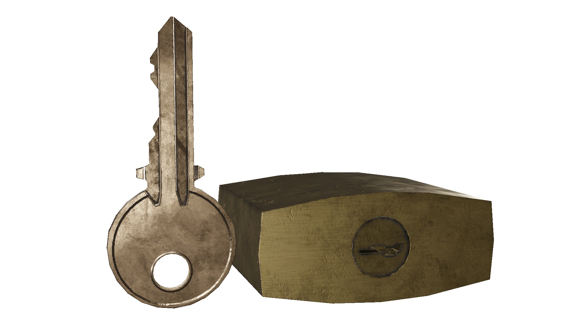 Padlock 3D - TurboSquid 2112633