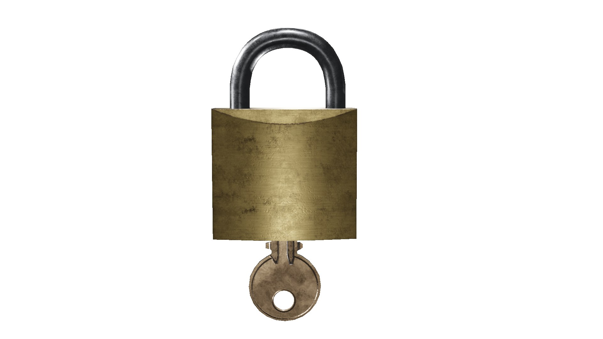Padlock 3D - TurboSquid 2112633
