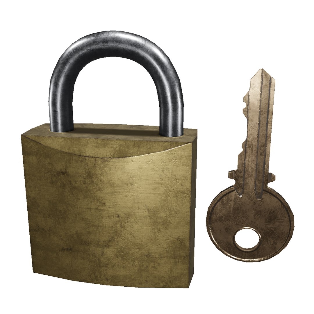 Padlock 3D - TurboSquid 2112633