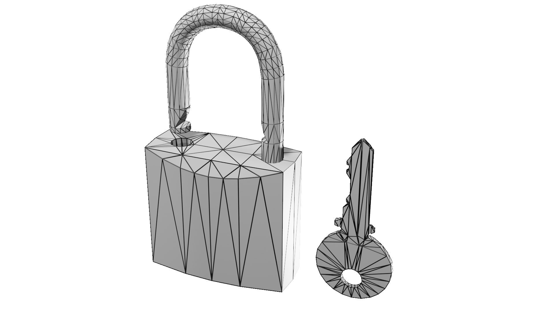 Padlock 3D - TurboSquid 2112633