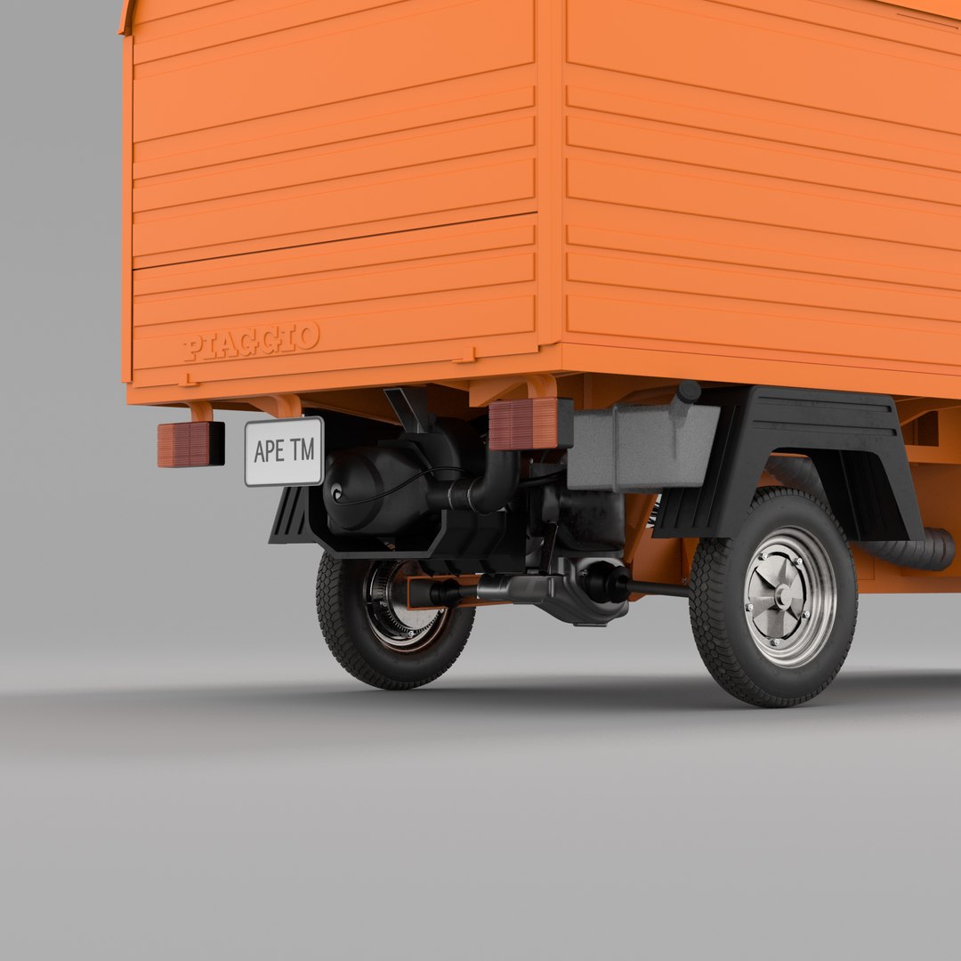 3D Piaggio Ape TM - TurboSquid 1918744