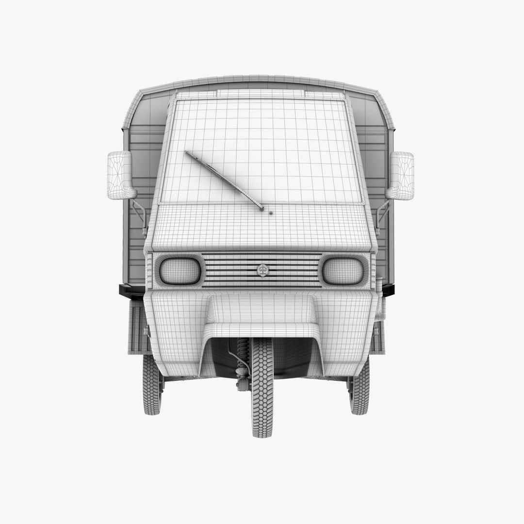 3D Piaggio Ape TM - TurboSquid 1918744