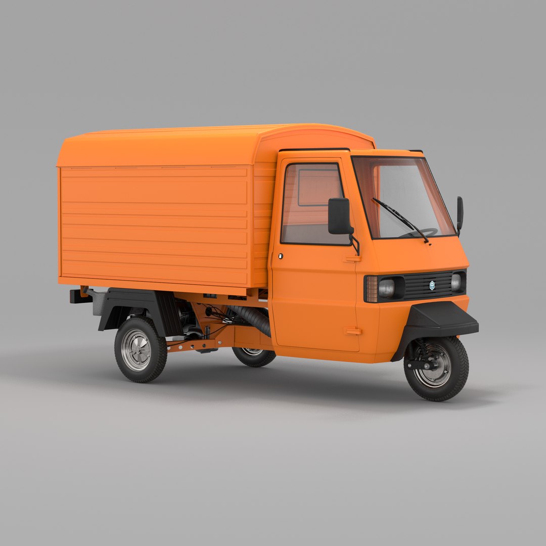 Piaggio Ape TM Modelo 3D - TurboSquid 1918744