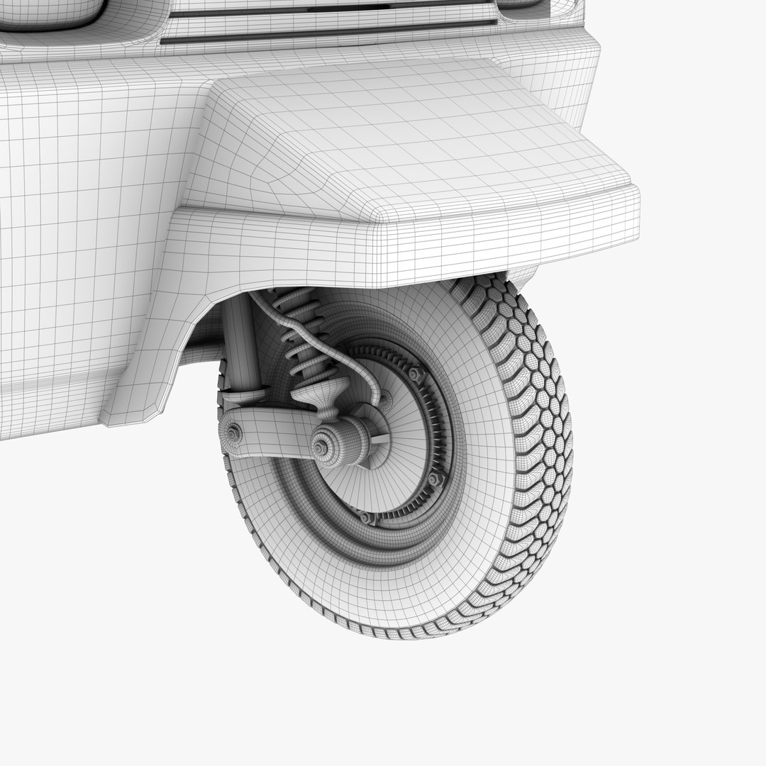 3D Piaggio Ape TM - TurboSquid 1918744