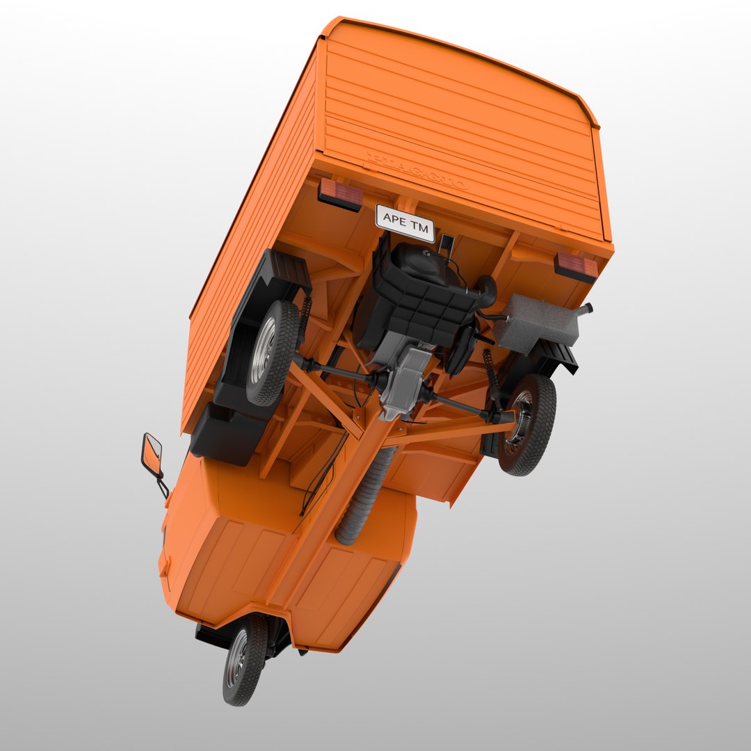 3D Piaggio Ape TM - TurboSquid 1918744