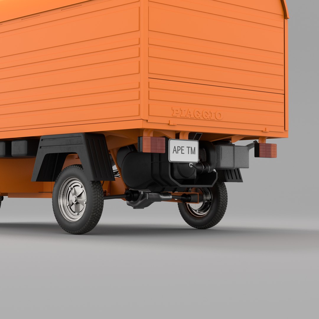 3D Piaggio Ape TM - TurboSquid 1918744