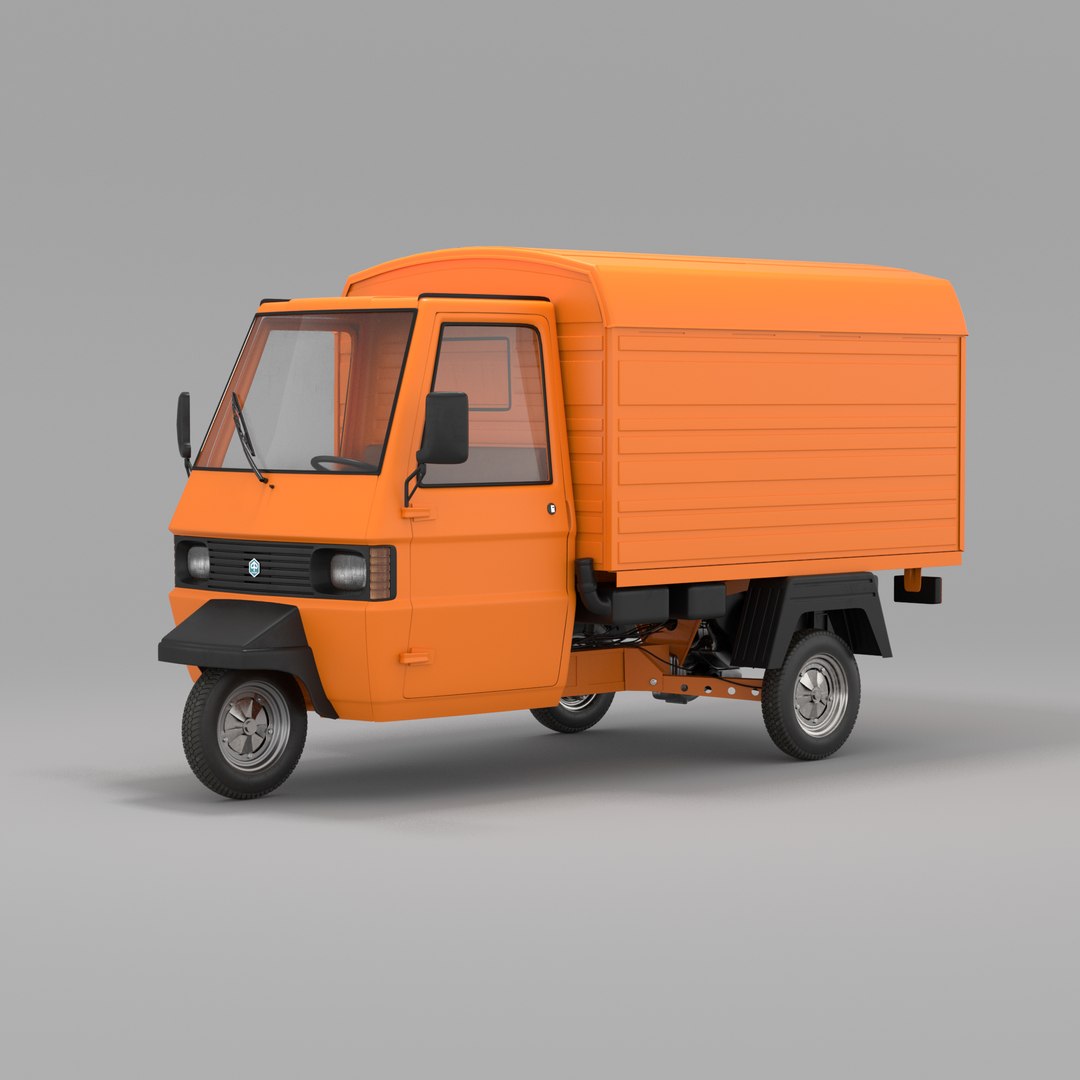 3D Piaggio Ape TM - TurboSquid 1918744