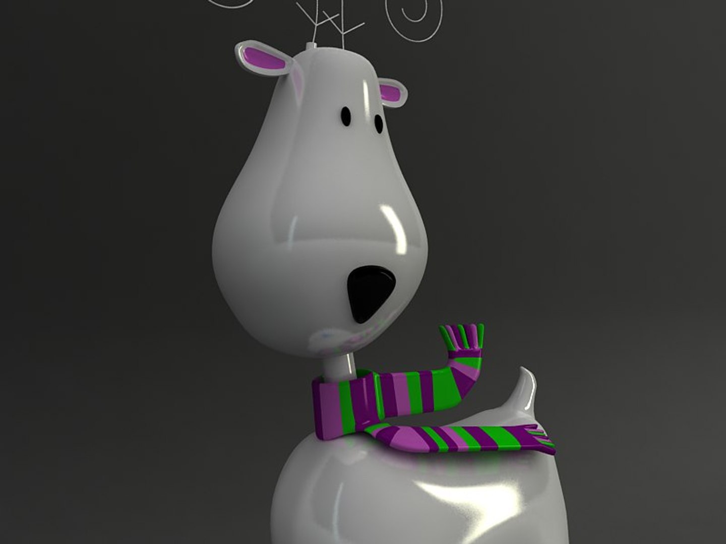 Deer Reindeer 3d Max