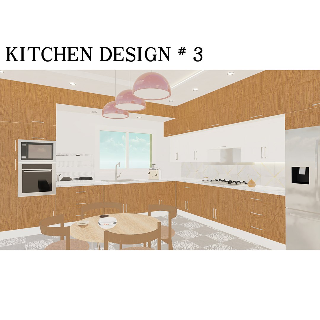 3D KITCHEN DESIGN Model - TurboSquid 2015766