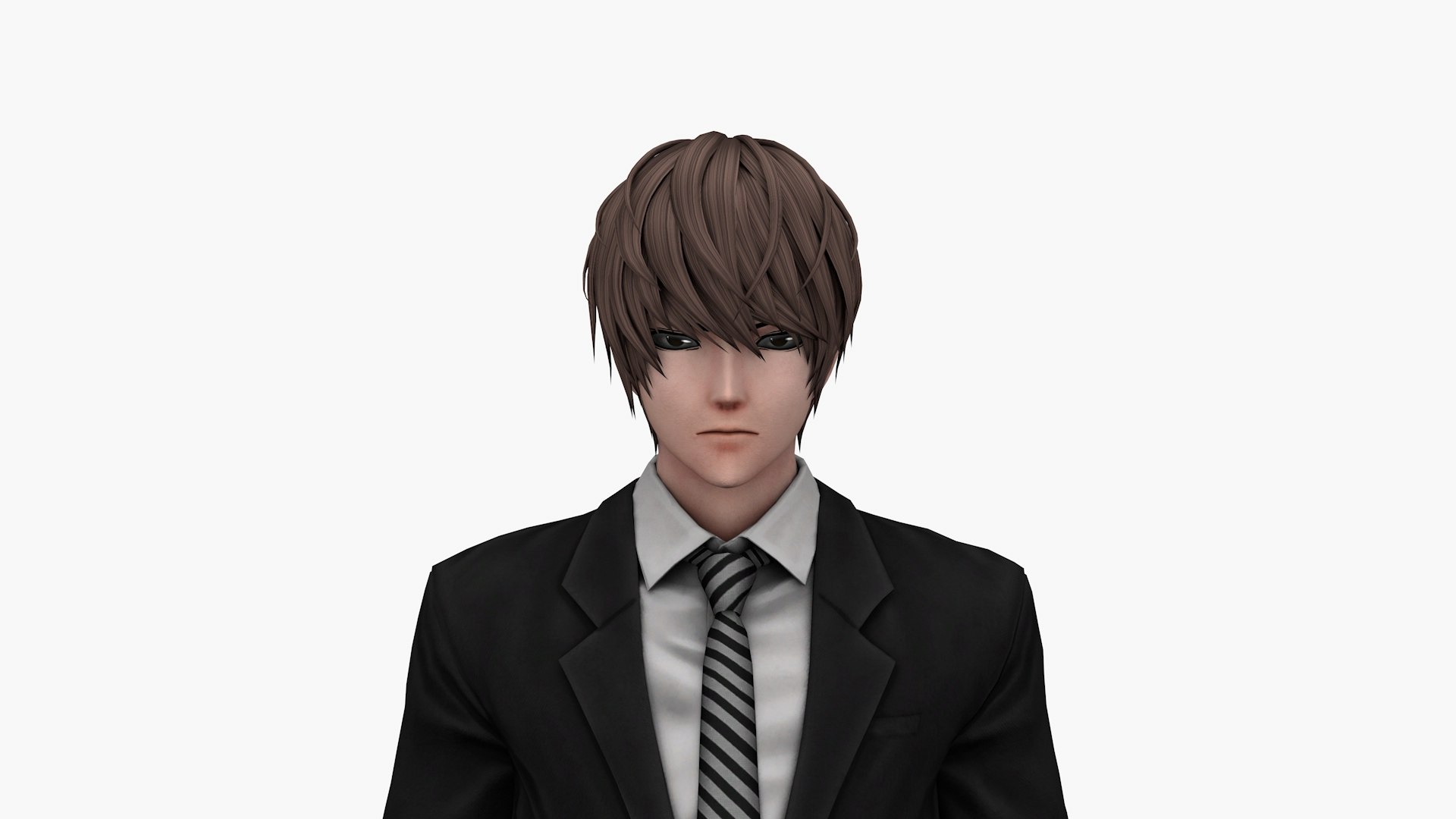 Anime Man V2 3D Model - TurboSquid 1895277