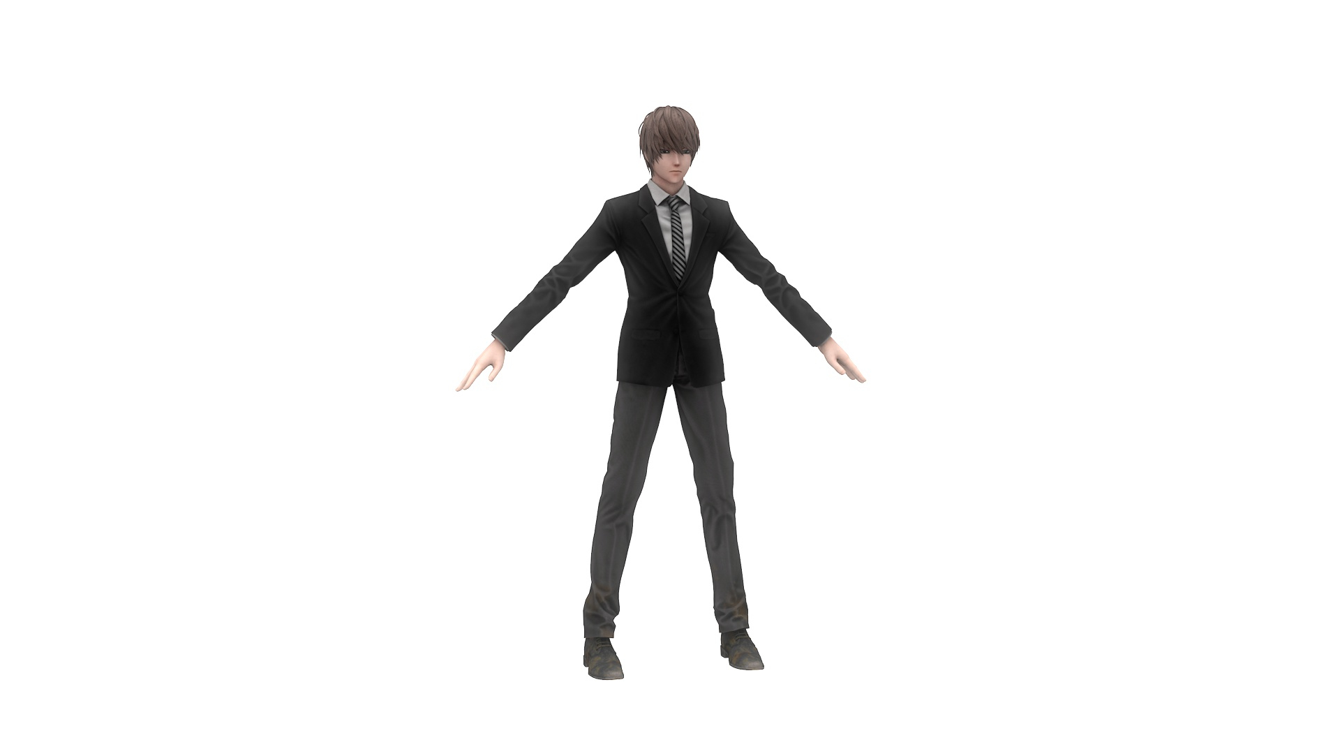 Anime Man V2 3D Model - TurboSquid 1895277