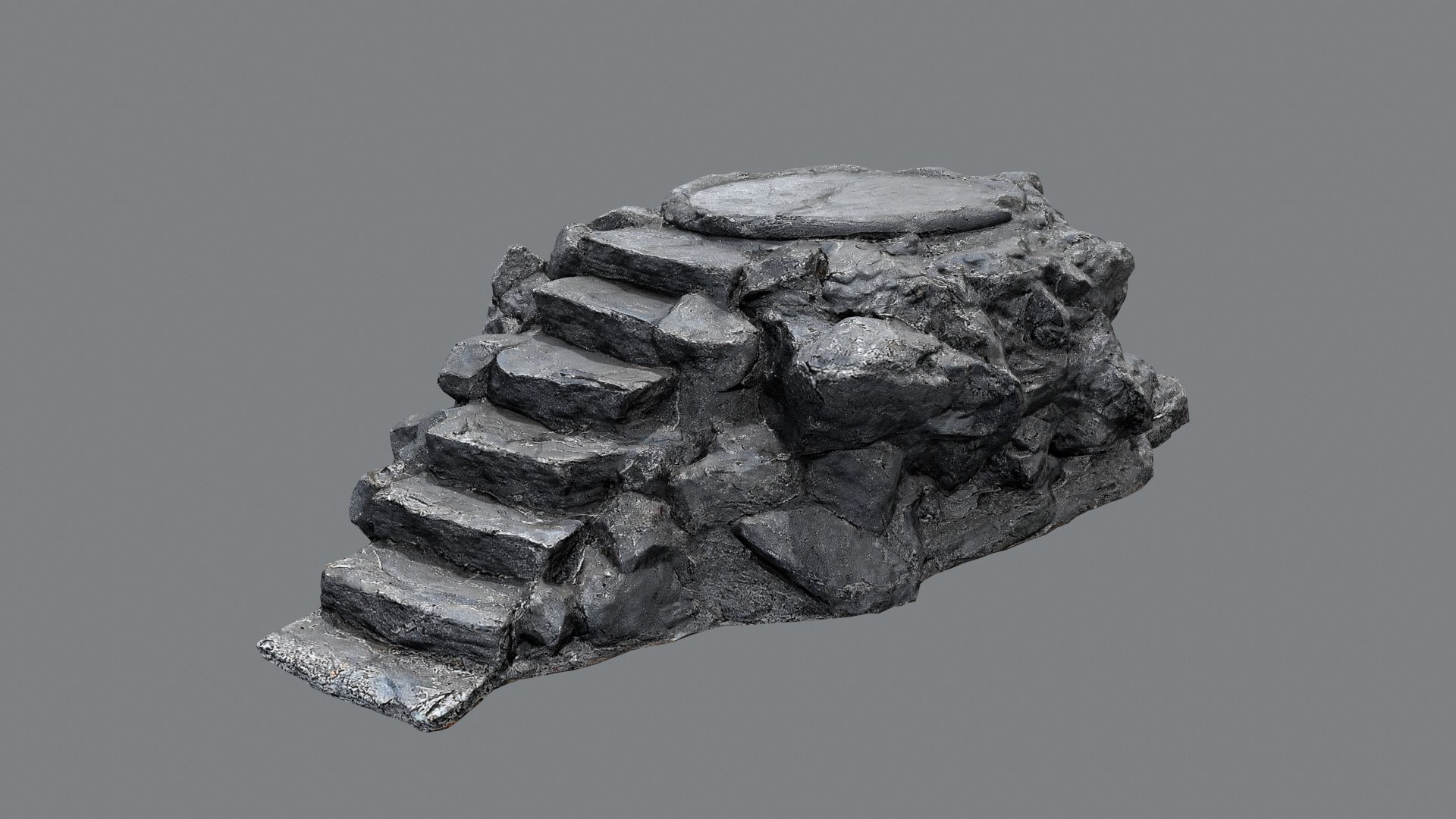Temple Stairs 1 3D Model - TurboSquid 2191353
