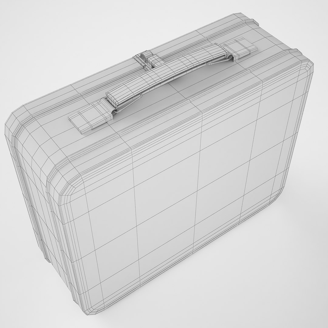 3D Metal Lunch Box Model - TurboSquid 1155405