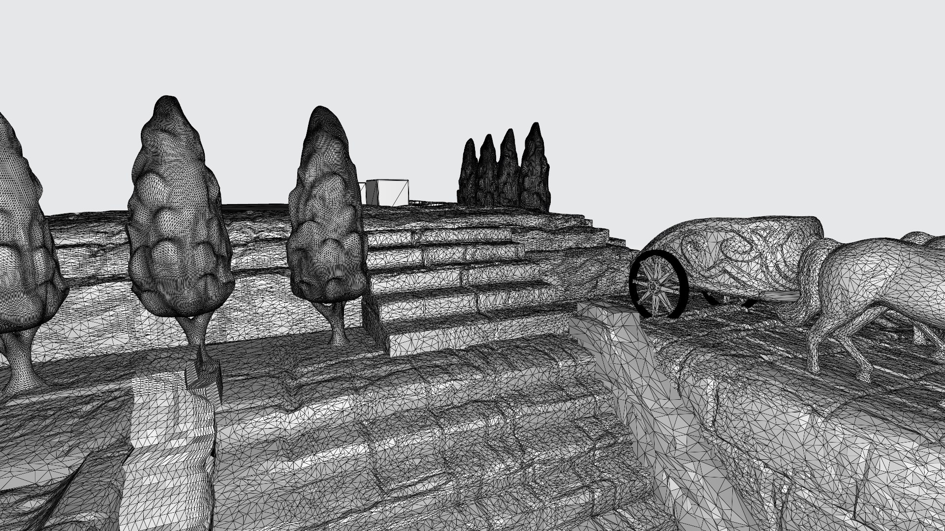 3D Model Greek Ancient Palace - TurboSquid 1687361