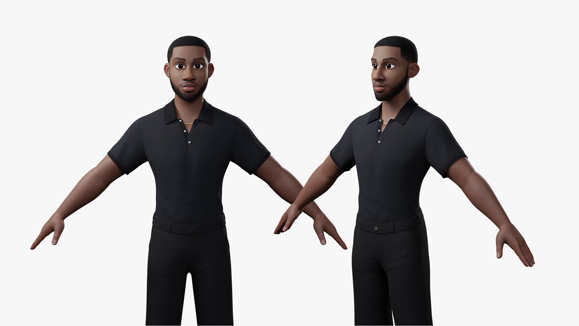 3D Stylized Man - TurboSquid 1947225