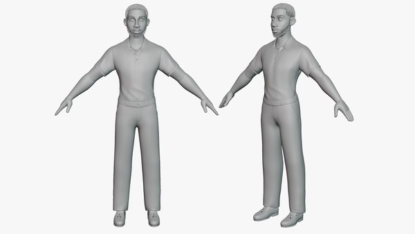 3D Stylized Man - TurboSquid 1947225