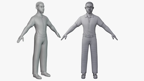 3D Stylized Man - TurboSquid 1947225