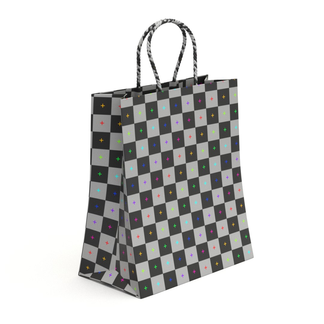 Bag Shopping Model - TurboSquid 1301149