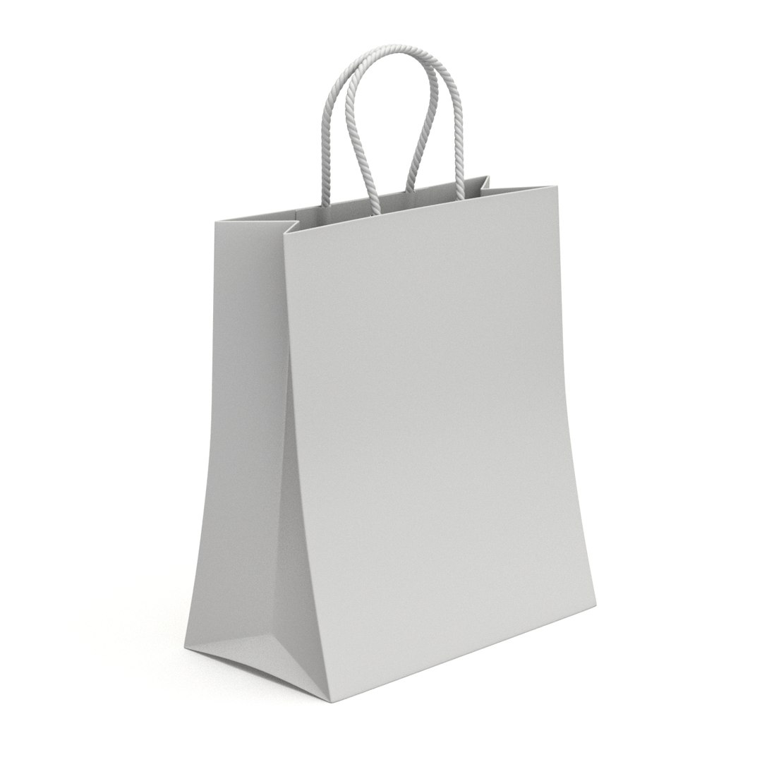 Bag Shopping Model - TurboSquid 1301149