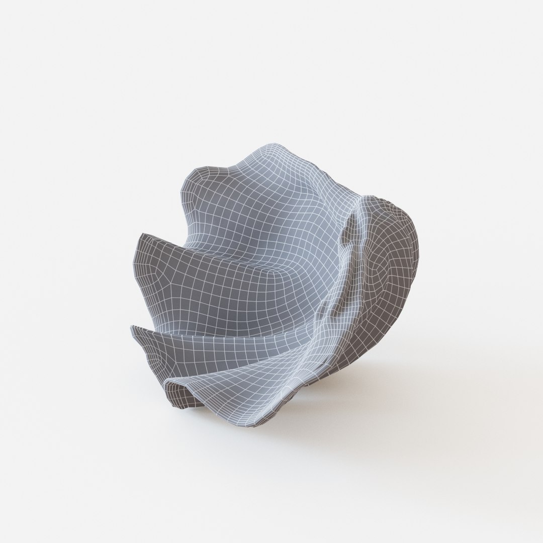 3D Model Decorative Seashell Shell - TurboSquid 1192227