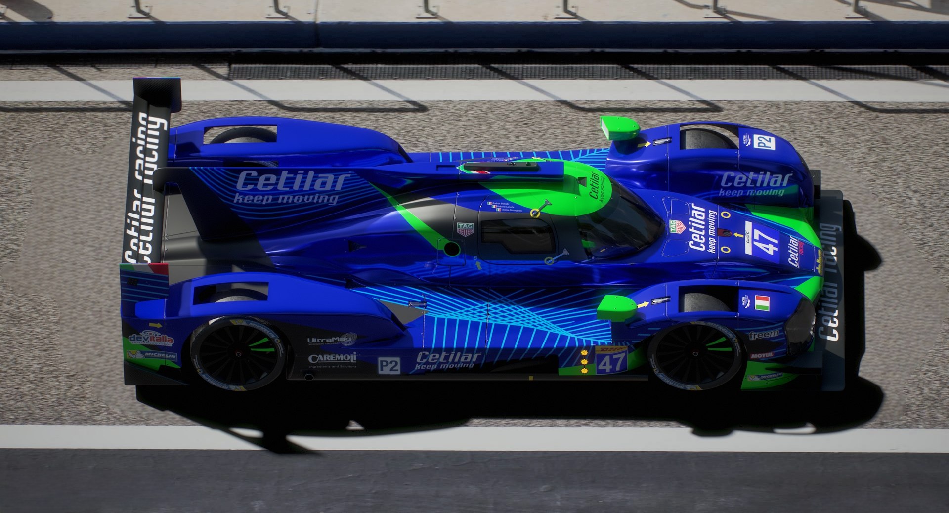 Dallara P217 Cetilar Racing WEC LMP2 Season 2019 2020 3D - TurboSquid ...