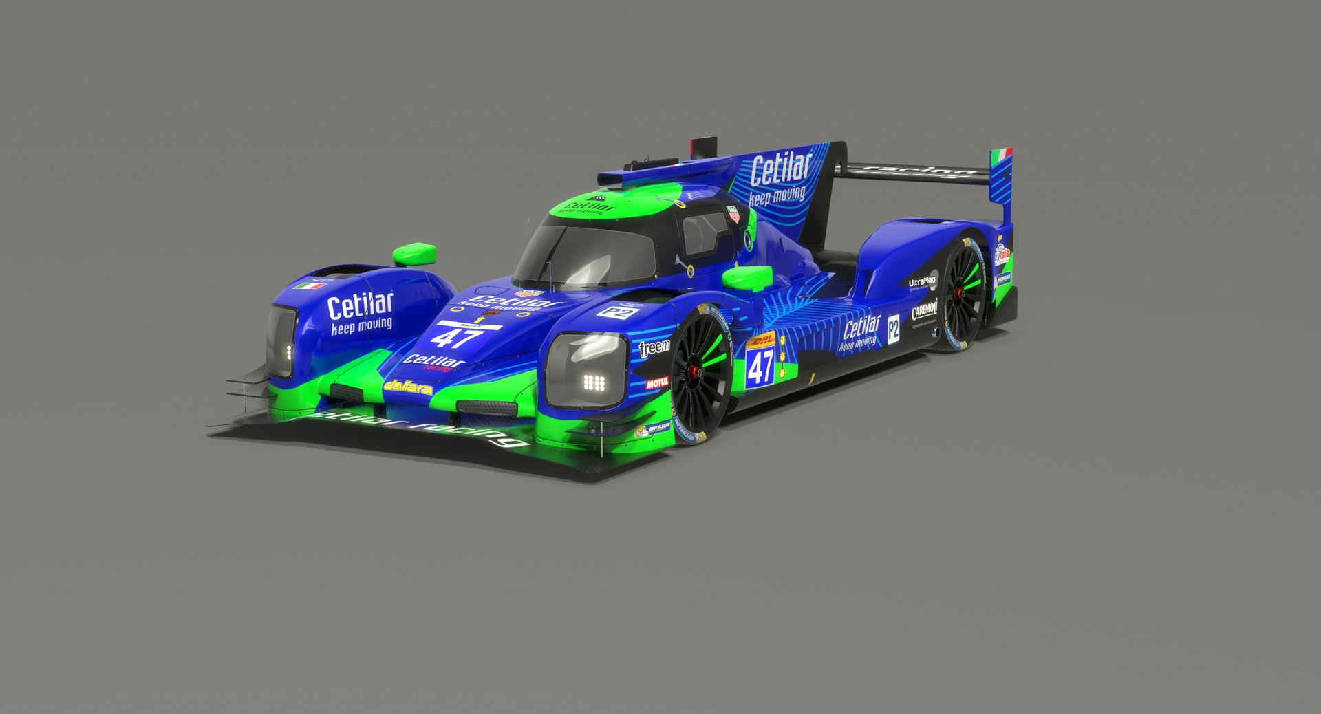 Dallara P217 Cetilar Racing WEC LMP2 Season 2019 2020 3D - TurboSquid ...
