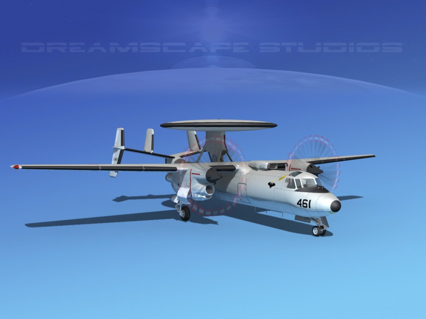 3d Grumman E-2c Hawkeye