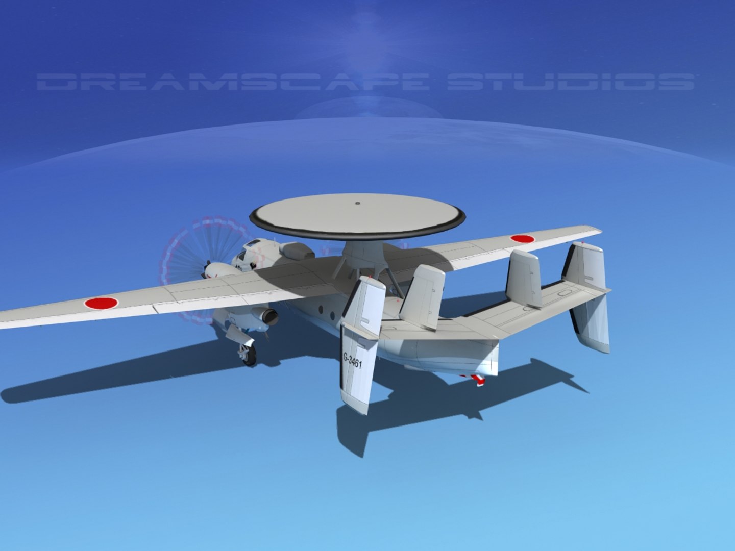 3d Grumman E-2c Hawkeye