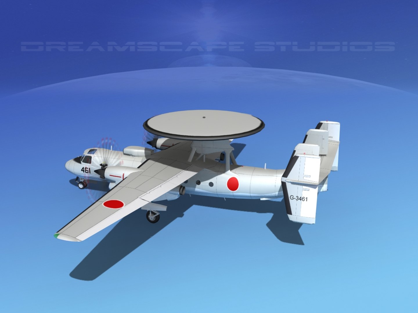 3d Grumman E-2c Hawkeye