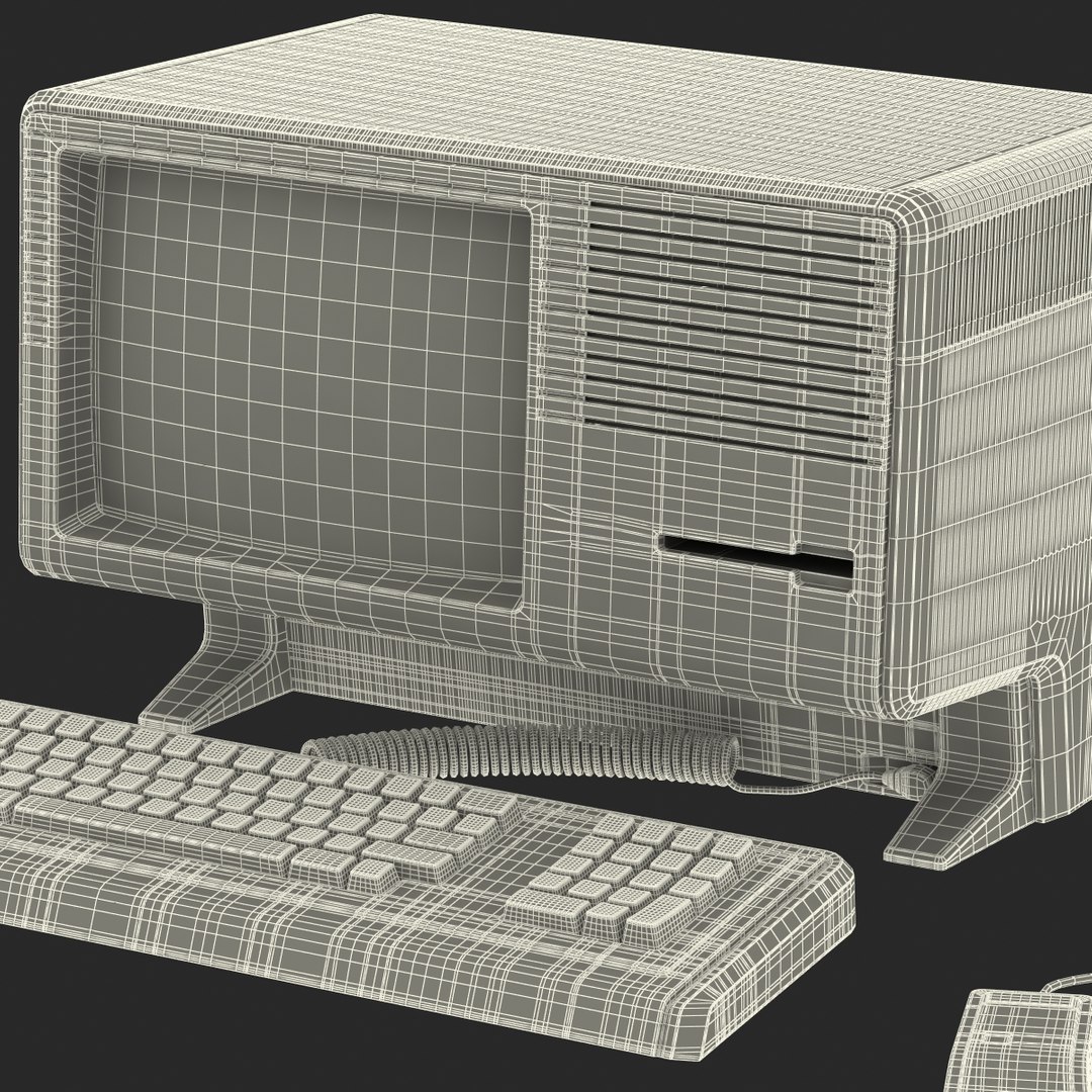 3d Apple Lisa Model