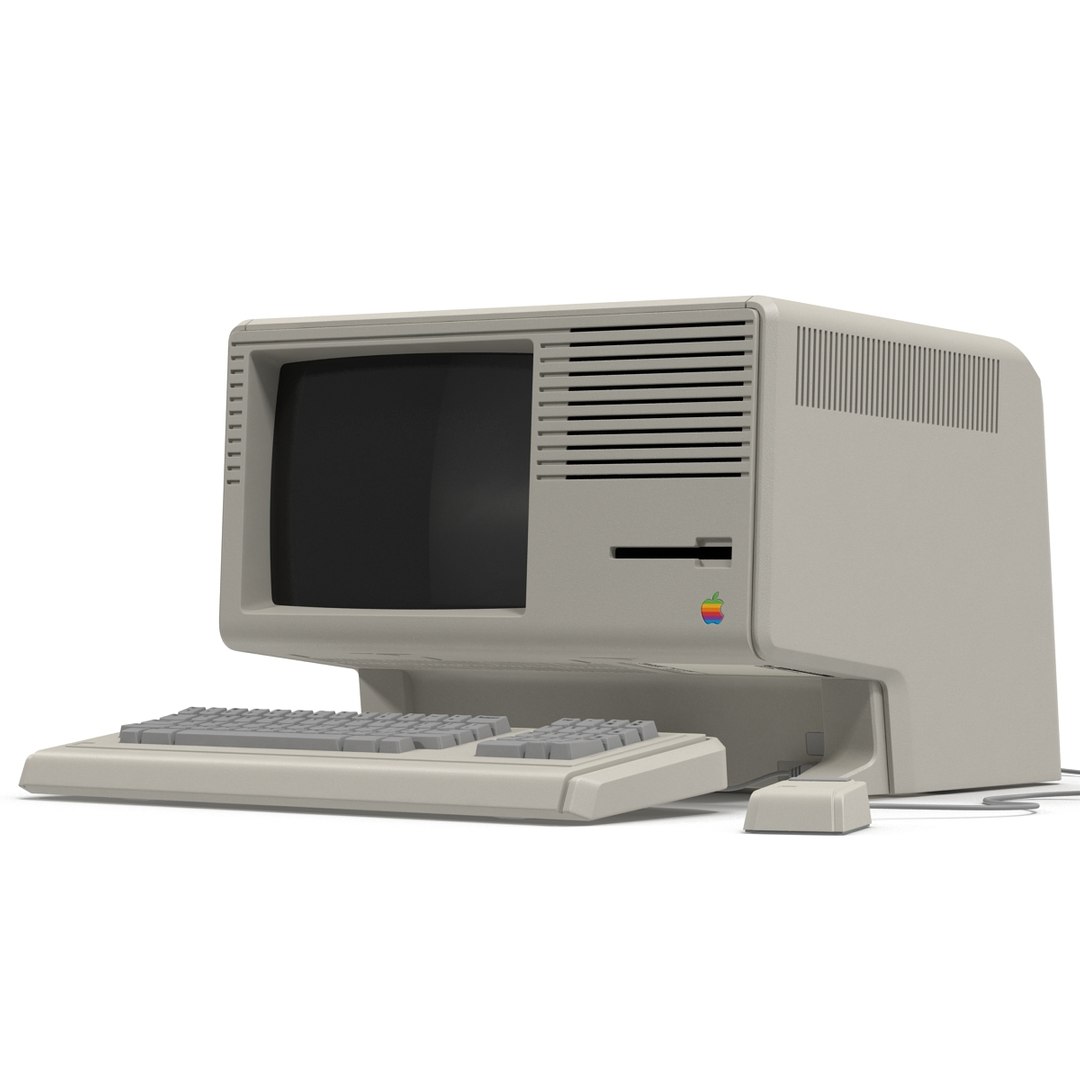 3d apple lisa model