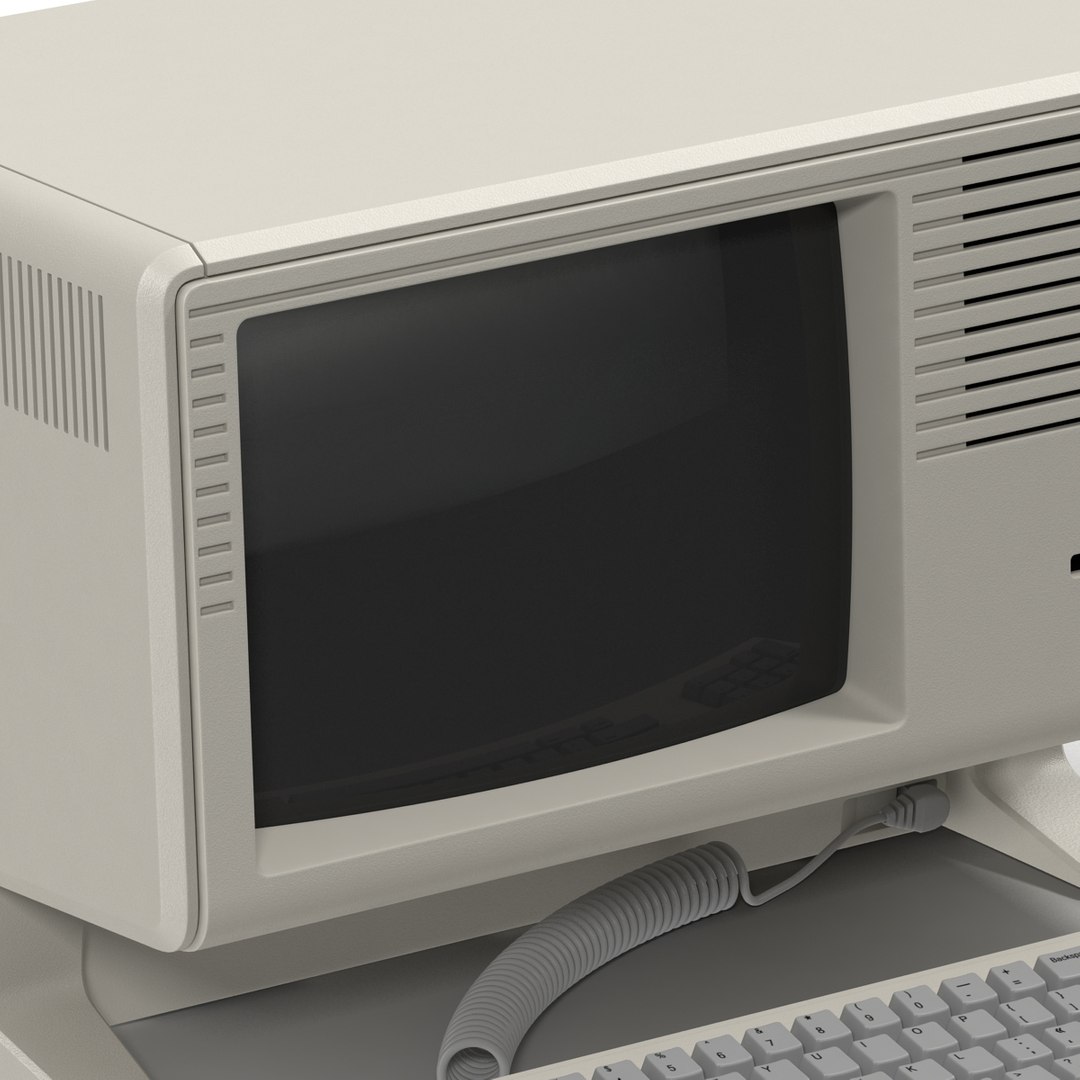 3d apple lisa model