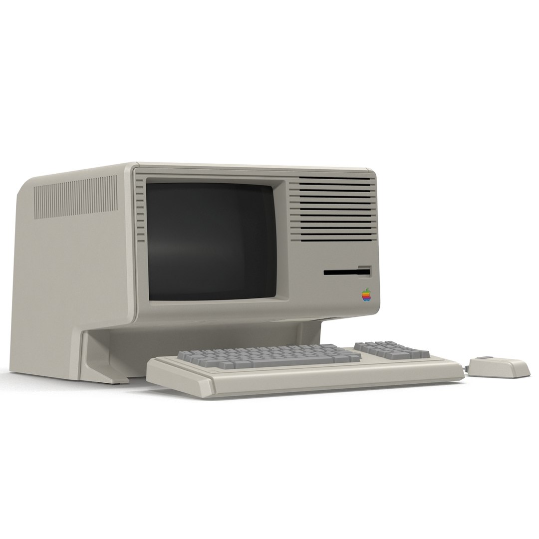 3d apple lisa model