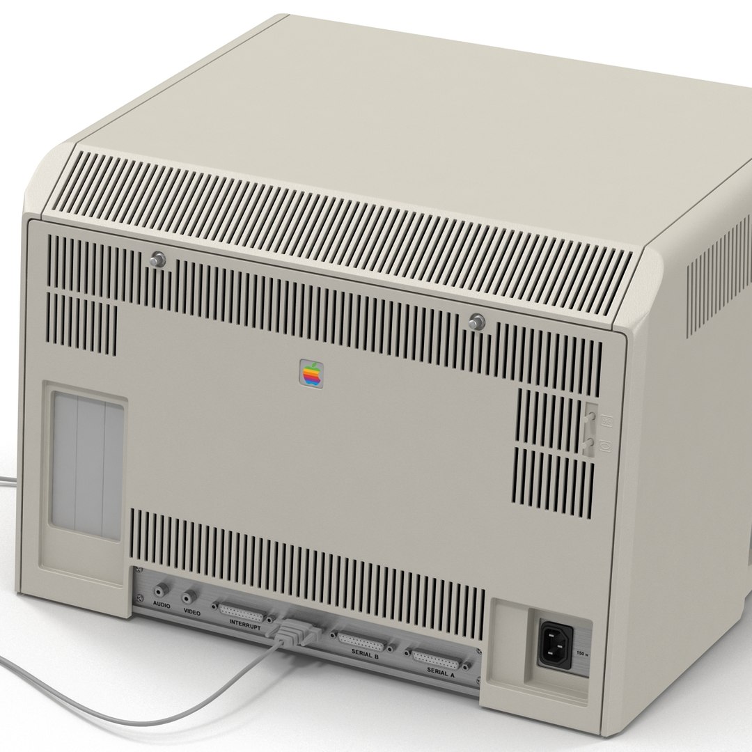 3d apple lisa model
