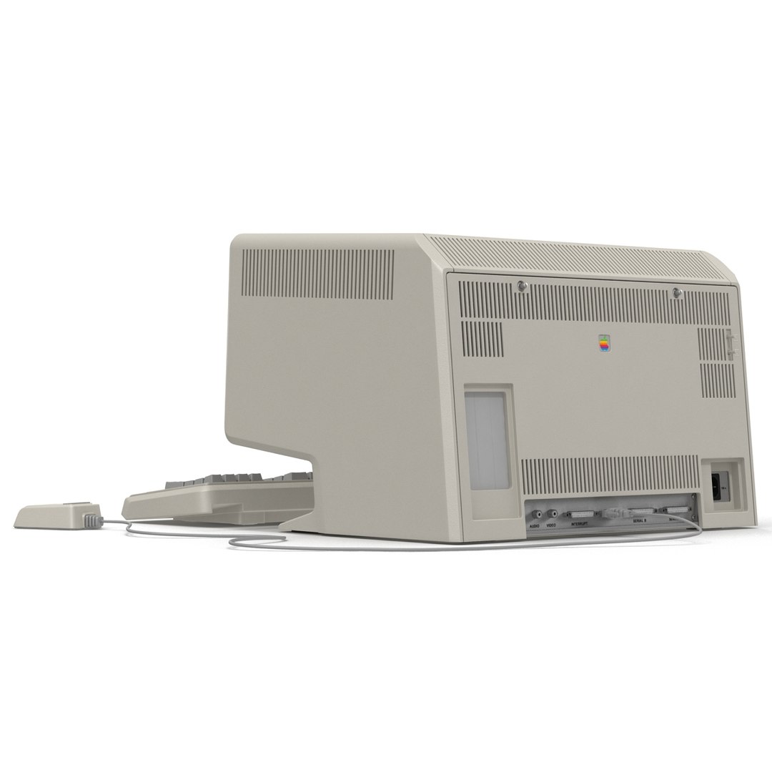 3d apple lisa model