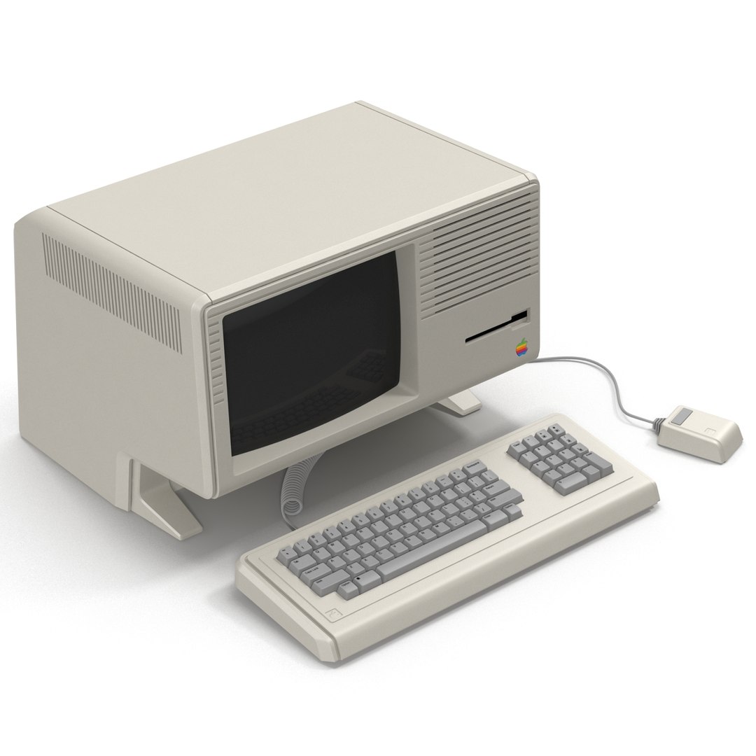 3d apple lisa model