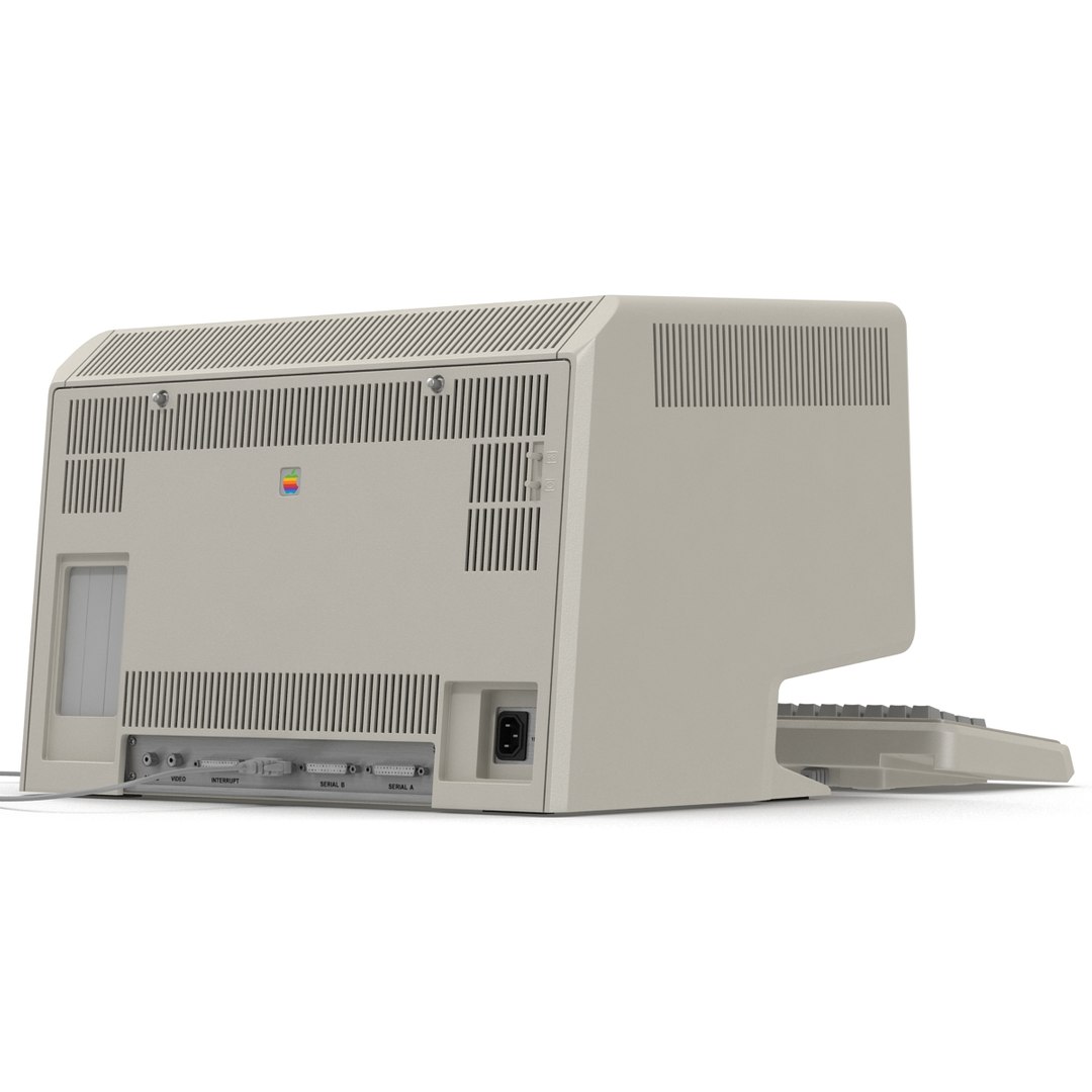 3d apple lisa model