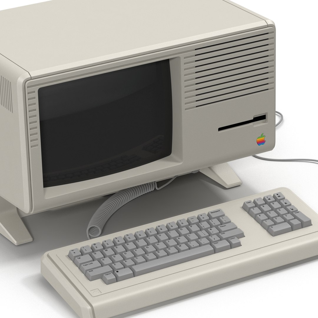 3d apple lisa model