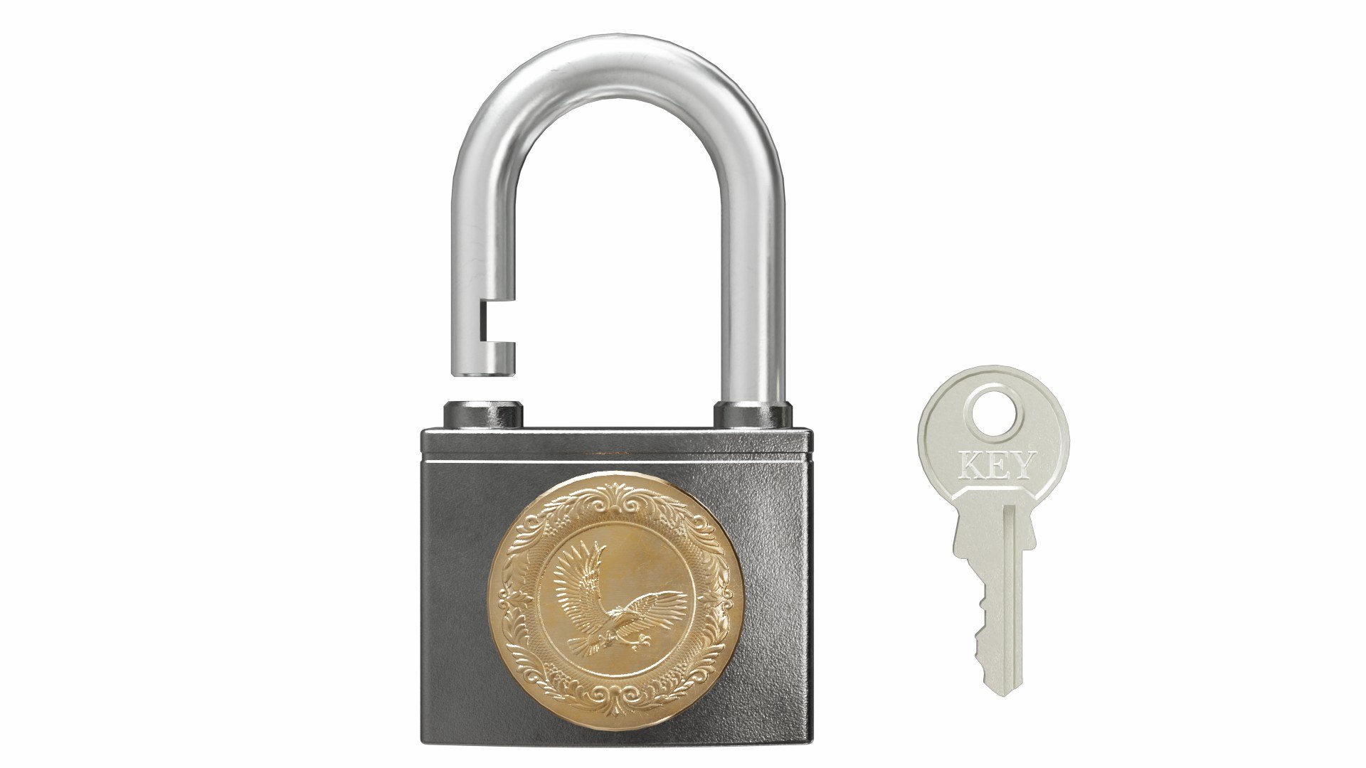 Padlock 3D - TurboSquid 1909724