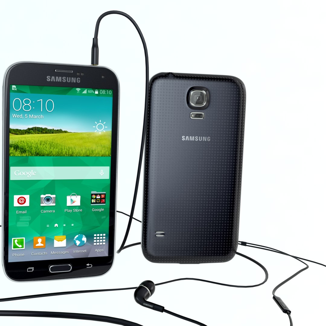 3d Galaxy S5 Model