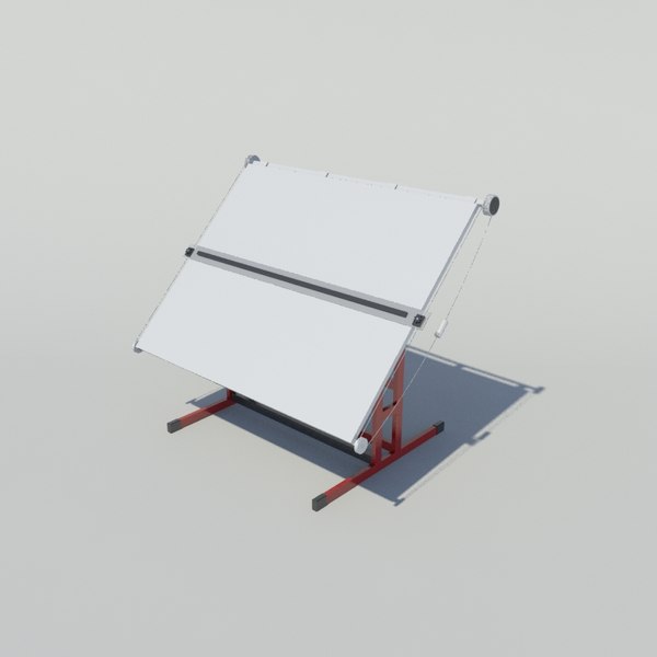3d drawing board model