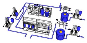 Water Treatment Plant SketchUp Models for Download | TurboSquid