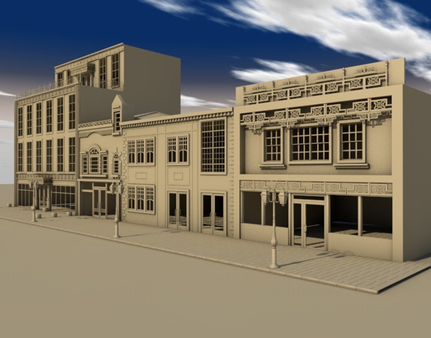 Street 3d 3ds
